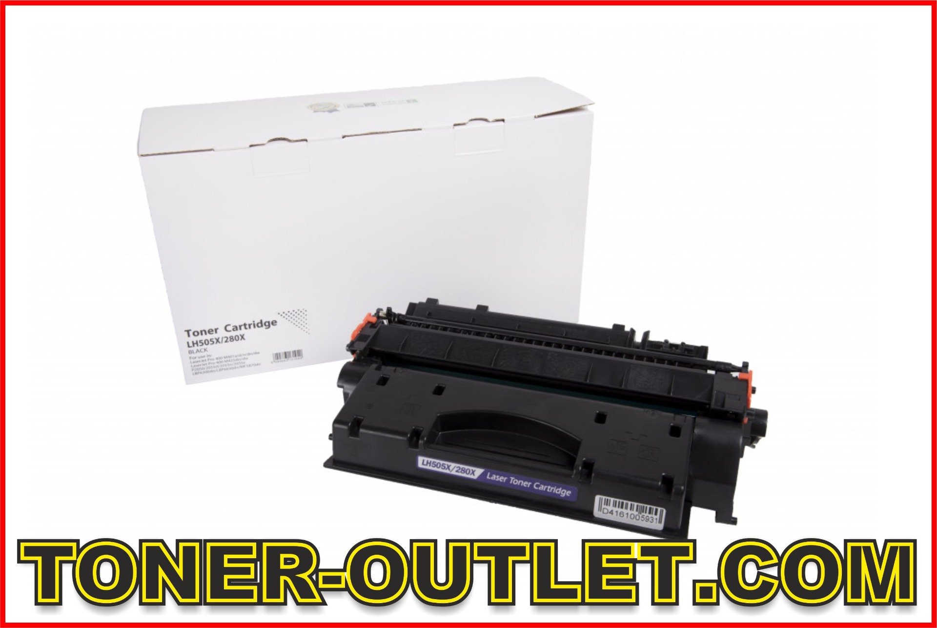 Toner HP CE505X / CE-505X / 05X toner-cartridge-boja BLACK, zamjenski